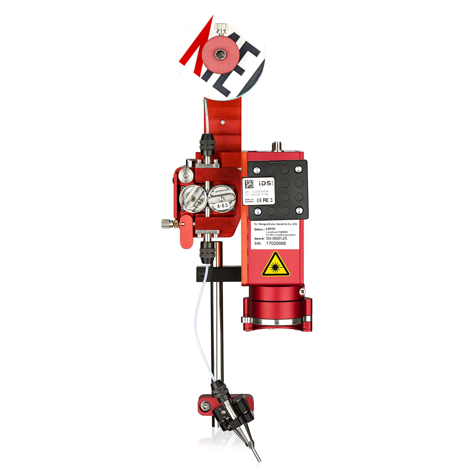 LH103 - Mini laser process head for laser soldering with wire feeder ...